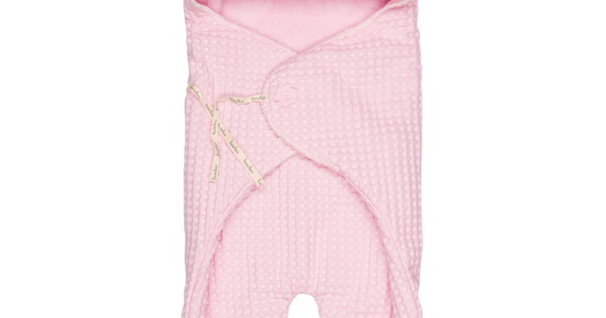 Koeka wrapper wafel oslo Baby pink | Kindermodehuis.nl
