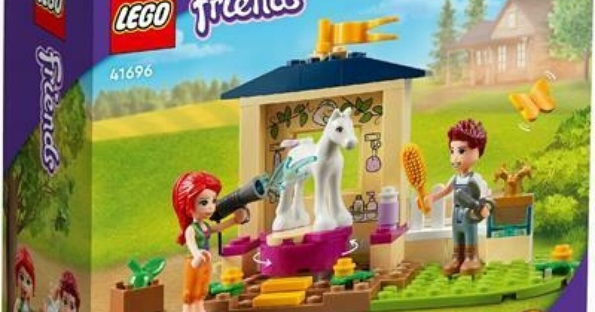 TOYS Lego 41696 Friends Pony Washing Stable | Kindermodehuis.nl
