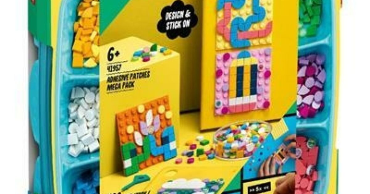 TOYS Lego 41957 DOTS Adhesive Patches Mega Pa | Kindermodehuis.nl