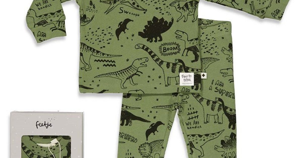 Feetje Dino Drew - Premium Sleepwear by FEETJE… | Kindermodehuis.nl