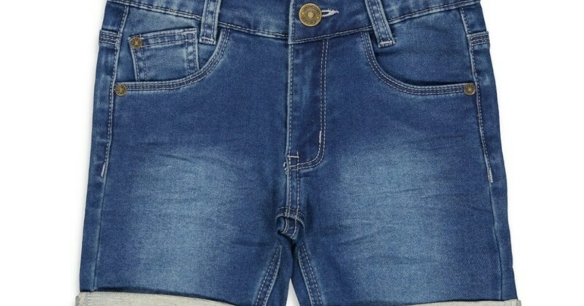 Sturdy Short - summer denim M.blauw denim | Kindermodehuis.nl