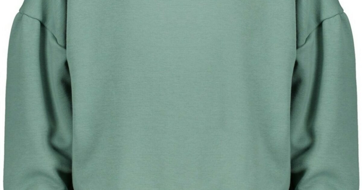 NoBell Kuran hooded furry sweat Dark canton | Kindermodehuis.nl