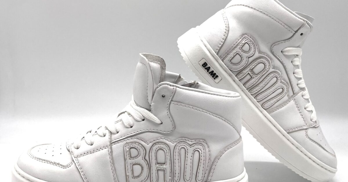 BAM sneaker BAM mid Total white | Kindermodehuis.nl