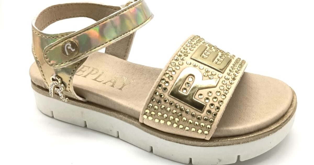 Replay sandal-2 Lt gold | Kindermodehuis.nl